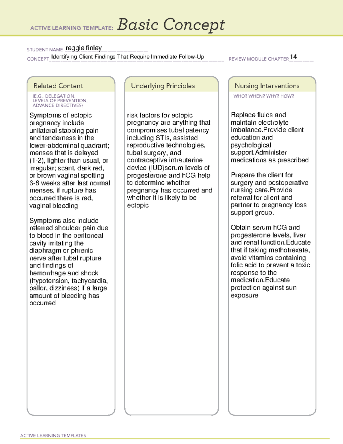 Basic concept Follow-Up - 102 - ACTIVE LEARNING TEMPLATES Basic Concept ...