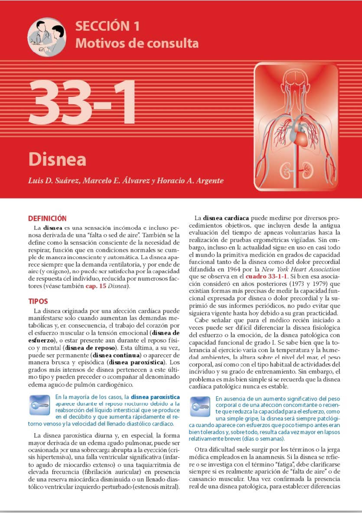 Disnea Cardíaca: Definición, Tipos y Diagnóstico Clínico - Medicina ...