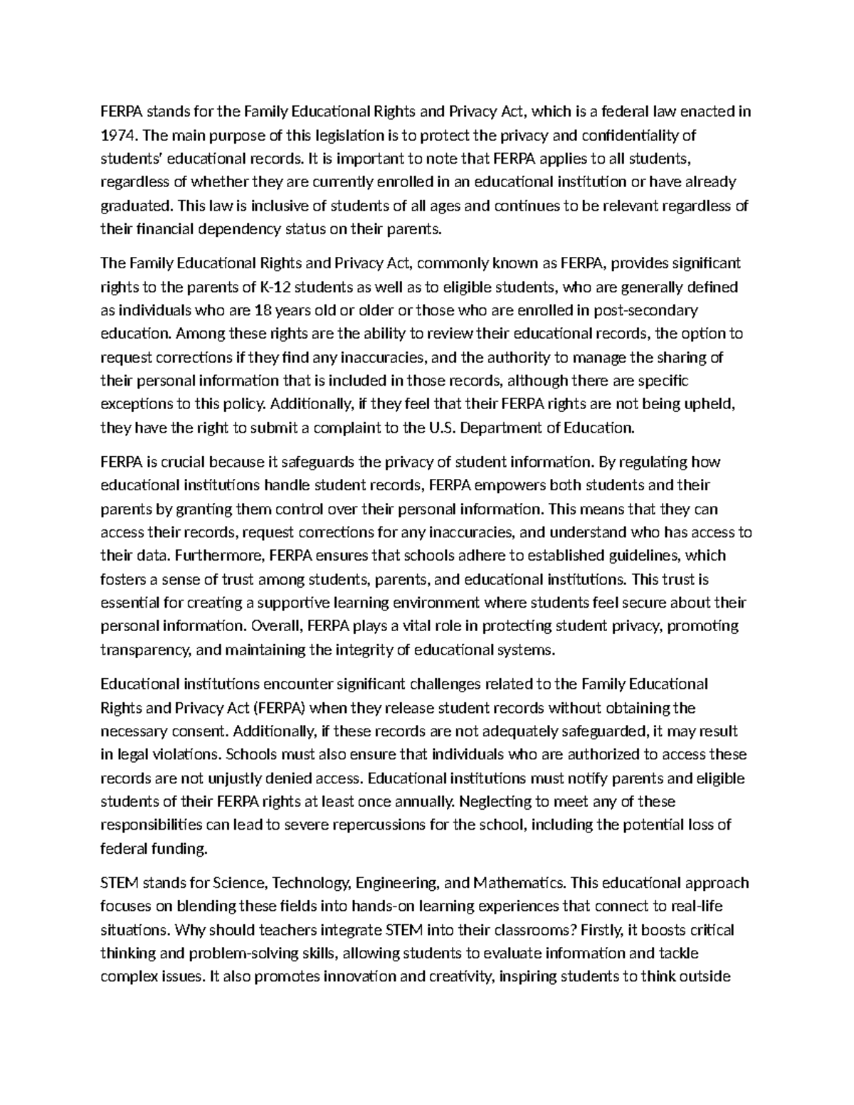 FERPA Overview: Rights, Privacy, and Educational Record Management ...