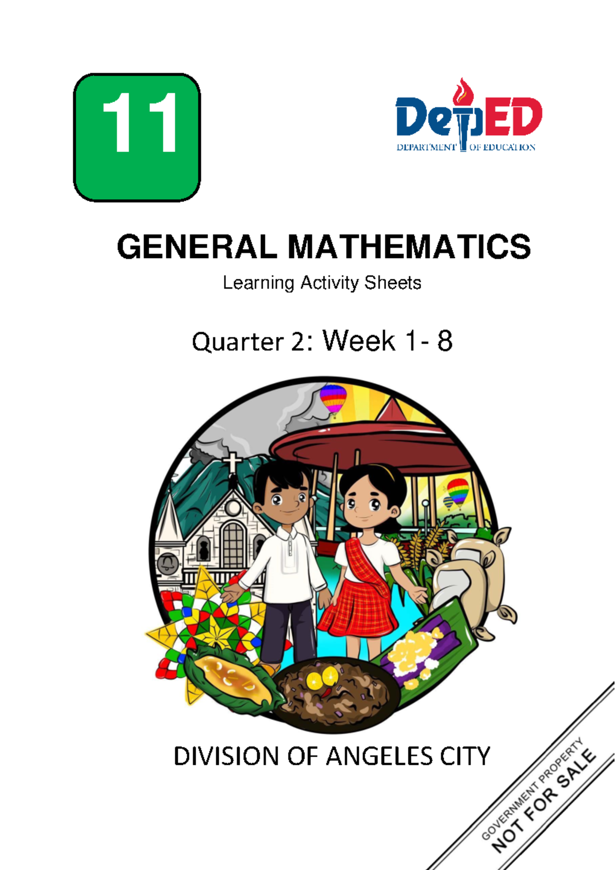 General Math Q2 W1-8: Worksheets & Solutions on Simple Interest - Studocu