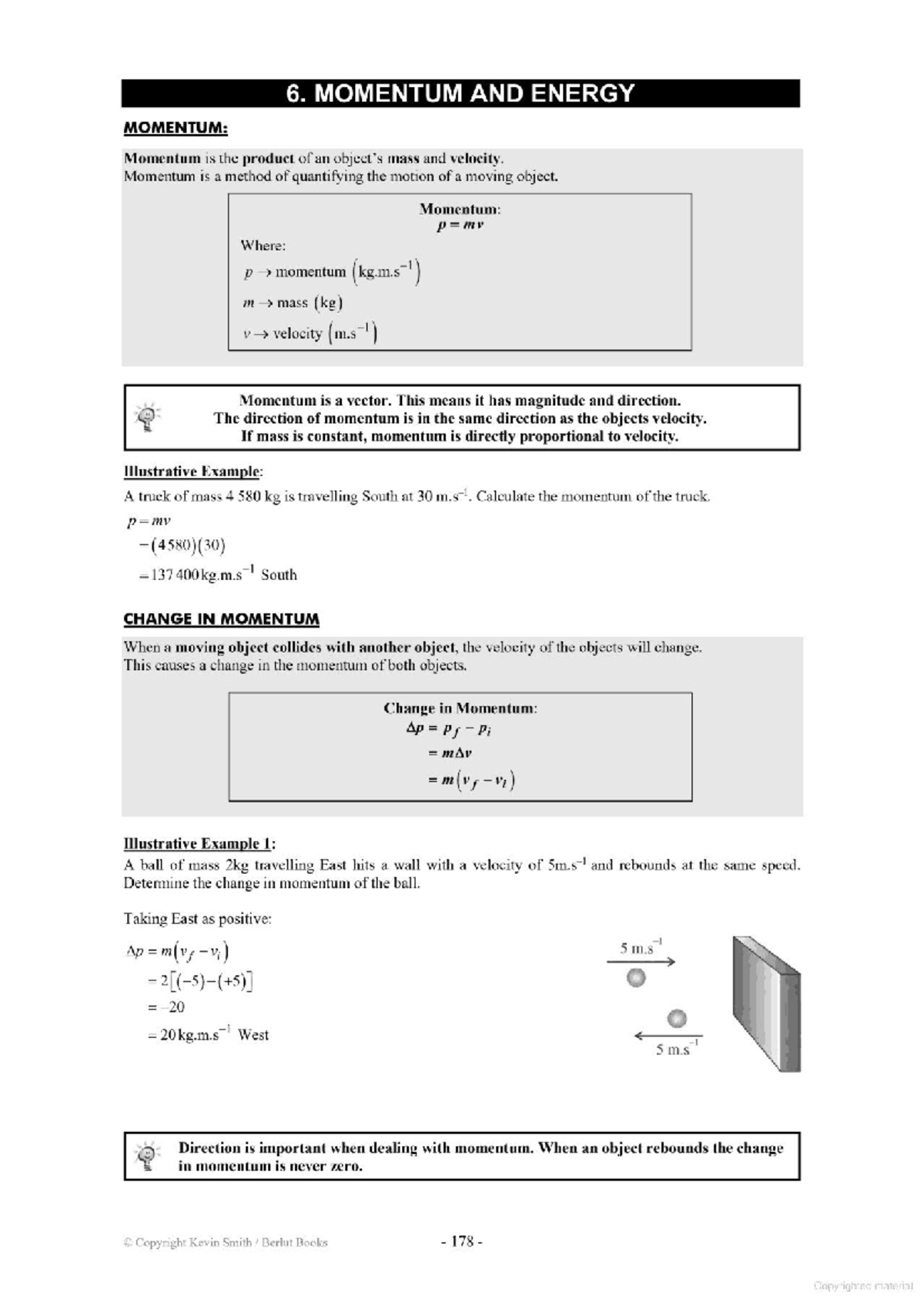 Physics Handbook: Momentum and Energy Concepts and Examples - Studocu
