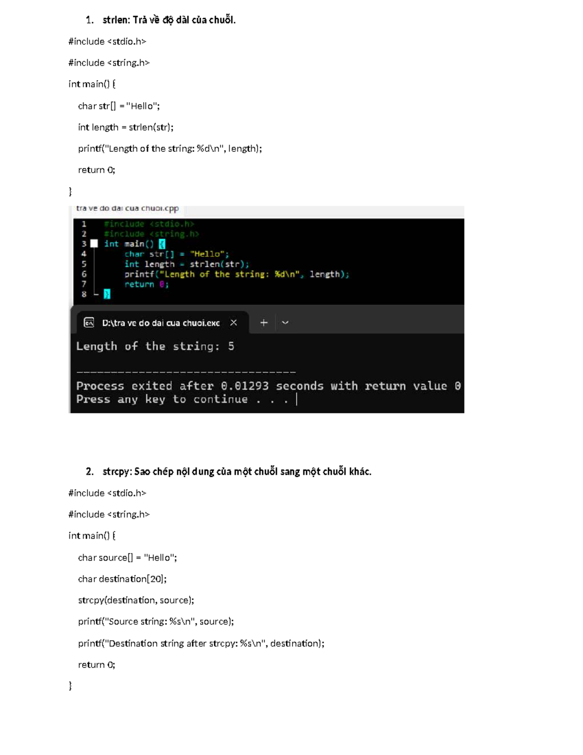 NMLT 16: String Manipulation Functions and Exercises - Studocu