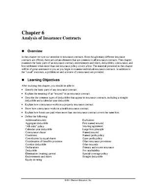 Classification of insurance - CLASSIFICATION OF INSURANCE CLASSES ...