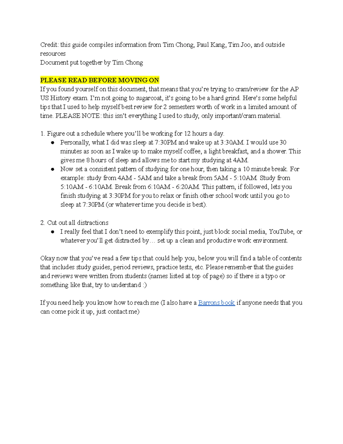 HIPP Writing Guide: Analyzing Documents with H.I.P.P.O Framework - Studocu