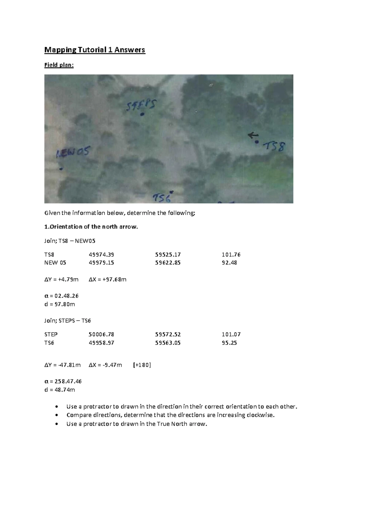 MGGTAD001 Practical Report: Two Peg Test & Levelling Analysis - Studocu