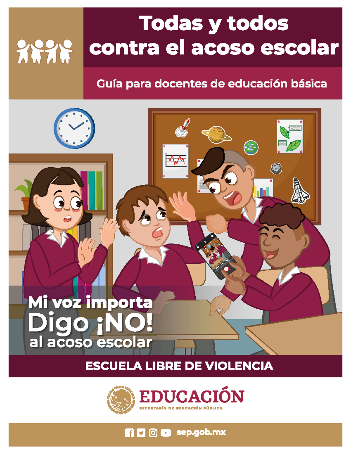 Guía para Docentes: Prevención del Acoso Escolar (Educación Básica ...