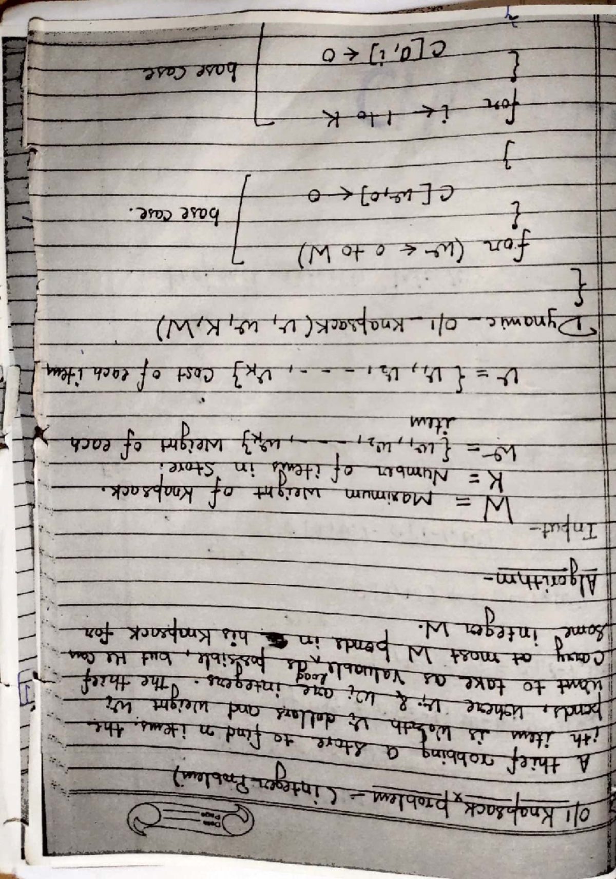 Knapsack Problem Analysis - CS 101 Final Exam Notes - Studocu
