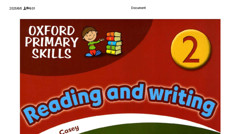 Oxford Primary Skills Reading & Writing 2 - Study Notes - Studocu