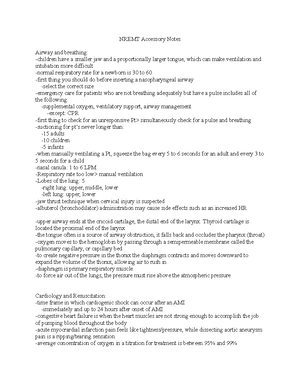 ALOC Assessment EMT questions to ask patient - ALOC Assessment PENMAN P ...