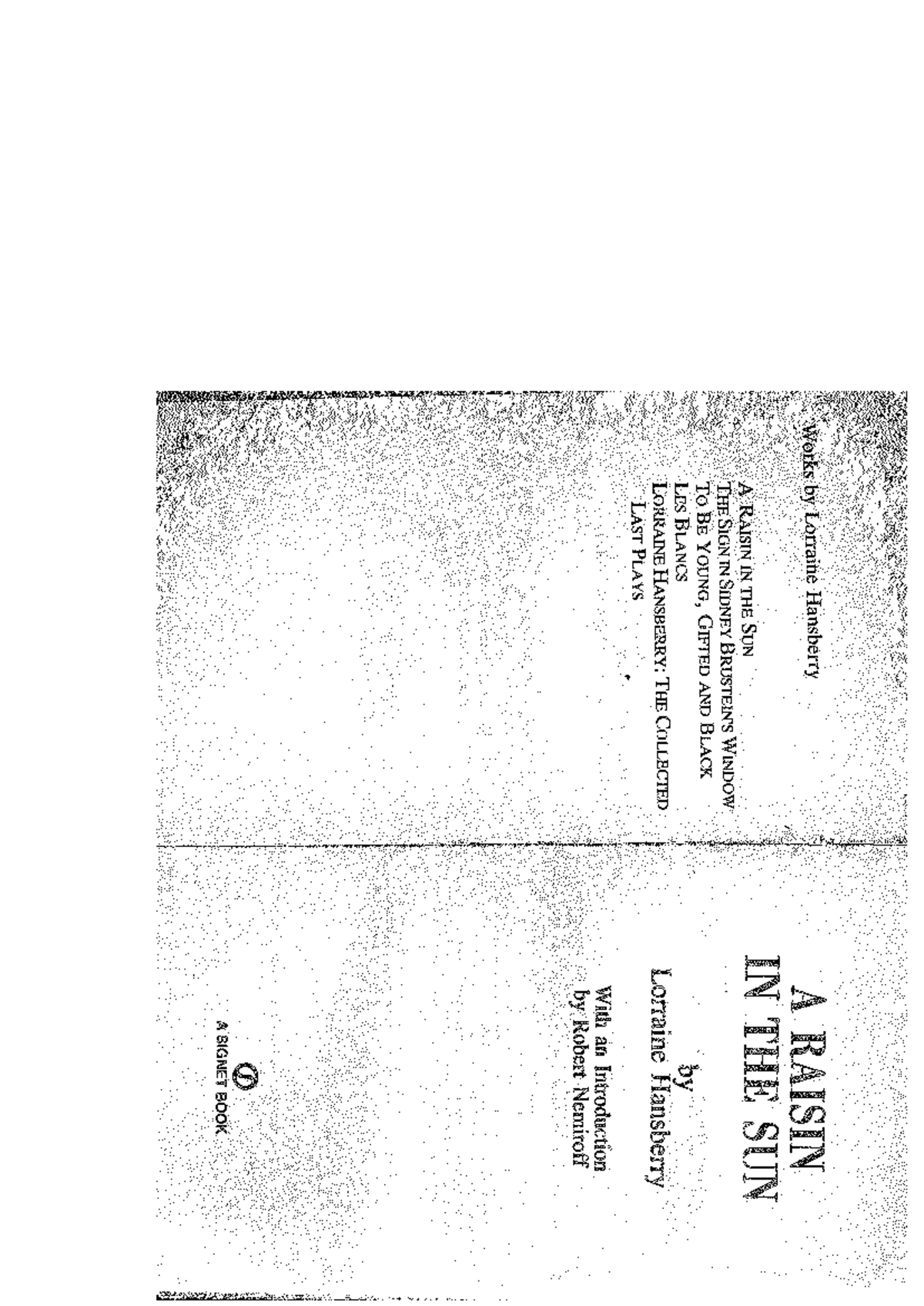 A Raisin in the Sun: Complete Edition Overview & Important Insights ...