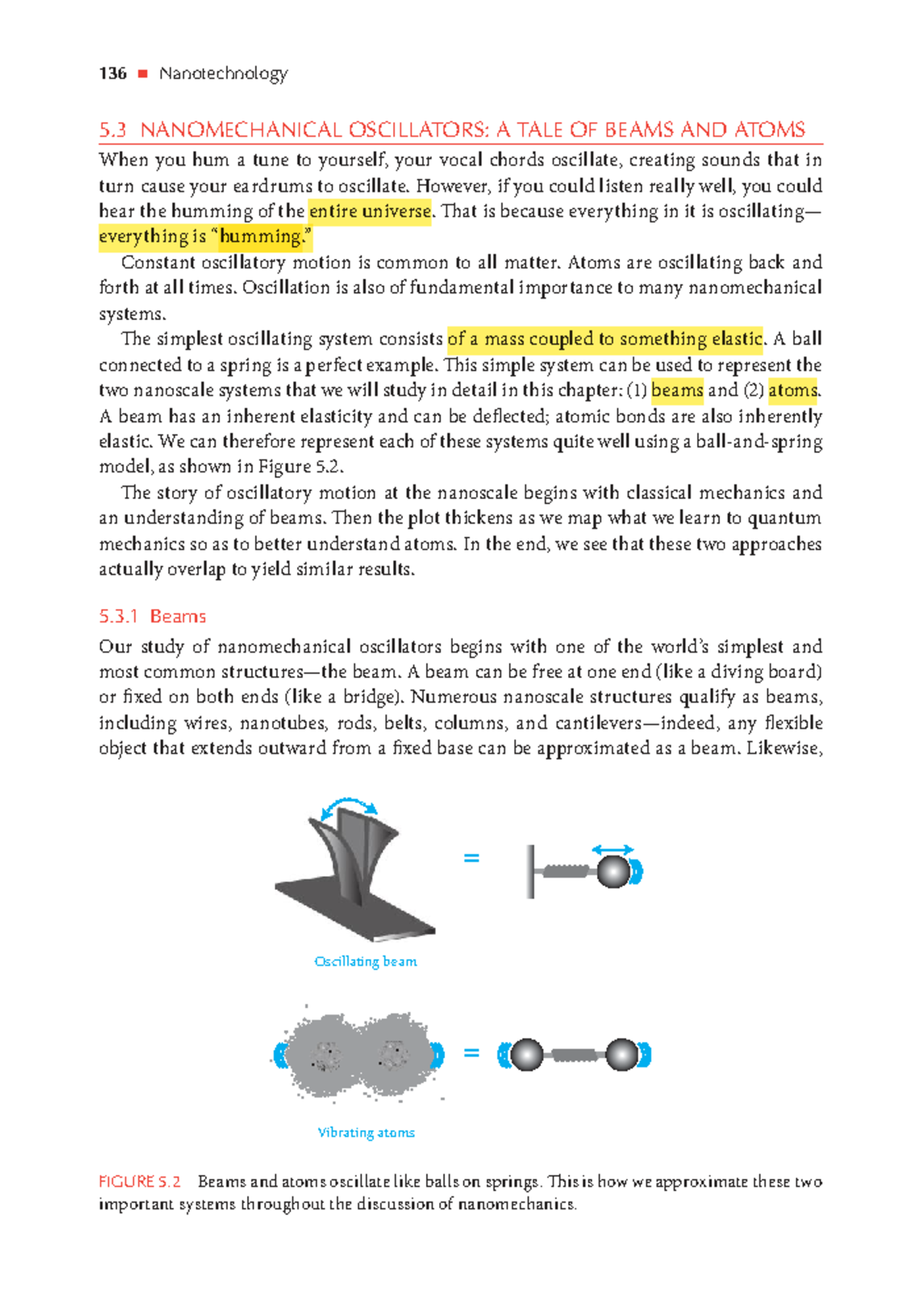 Nanotechnology 5.3: Nanomechanical Oscillators - Beams & Atoms Analysis ...