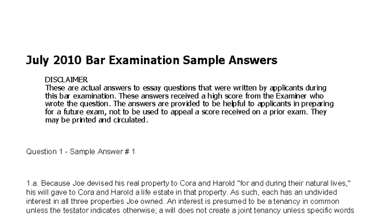 July 2010 Bar Exam Sample Answers: MPT 2 - In Re Grand Jury Proceeding ...