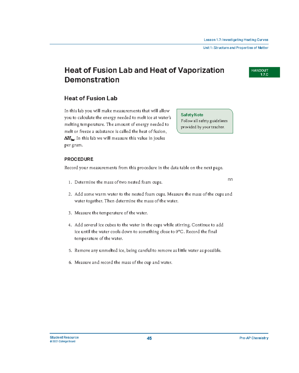 Kami Export - Mallory Tanner - Heating Curves Part 2 - Unit 1: Structure and Properties of ...