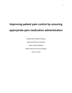 LAM3: CPE HIP RACI Chart for Healthcare Improvement Project Team - Studocu