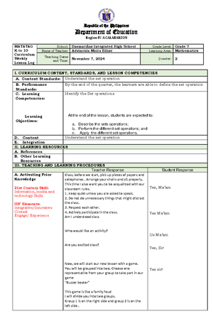 RRL-in-Research - RRL FOR RESEARCH - The Level of Awareness of Students ...