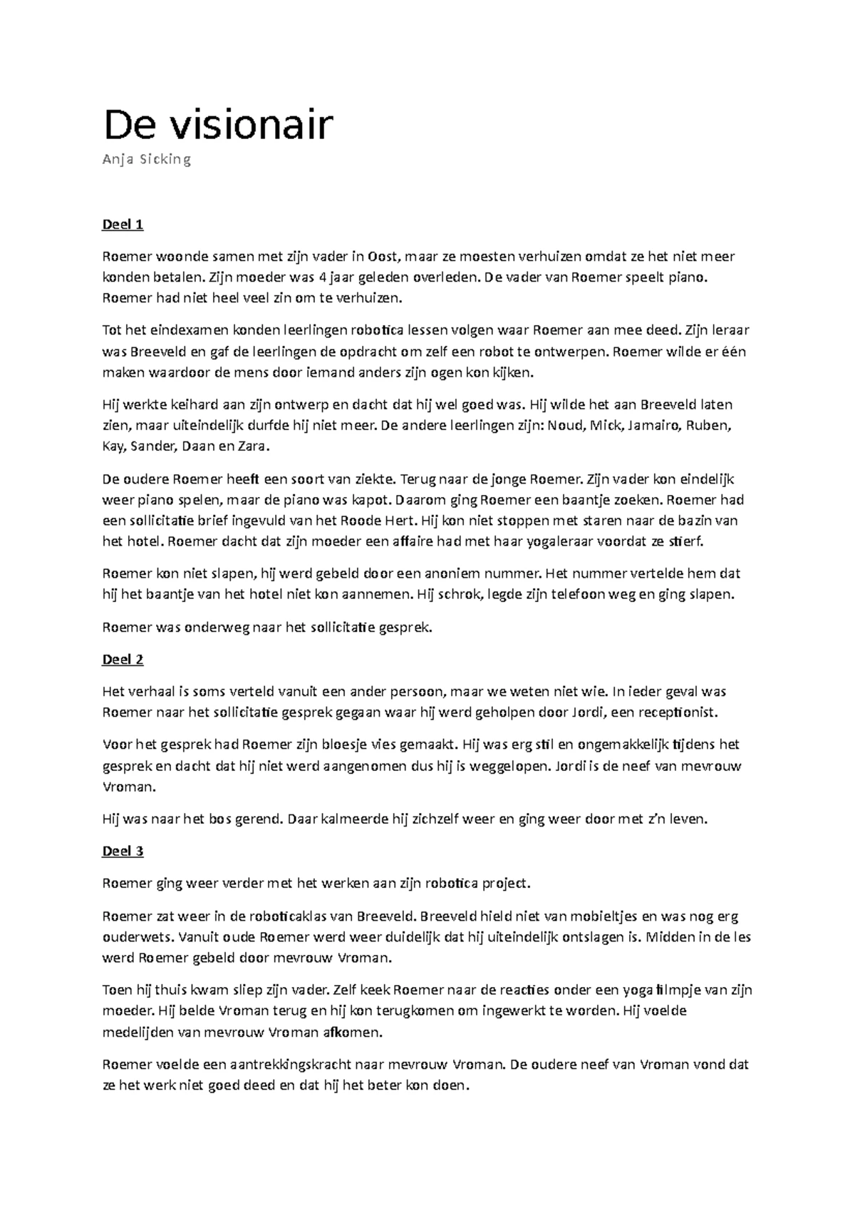 Hoe schrijf je een goede recensie 2023 - 2023-2024 5-havo Hoe schrijf ...