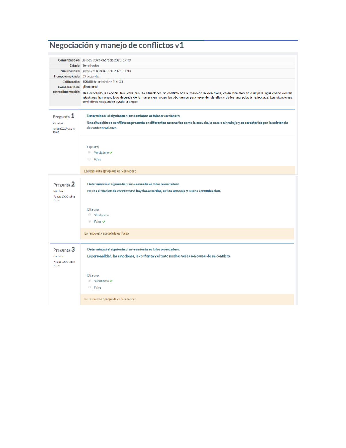 L3. Ejercicio: Análisis de Situaciones de Conflicto y Negociación - Studocu