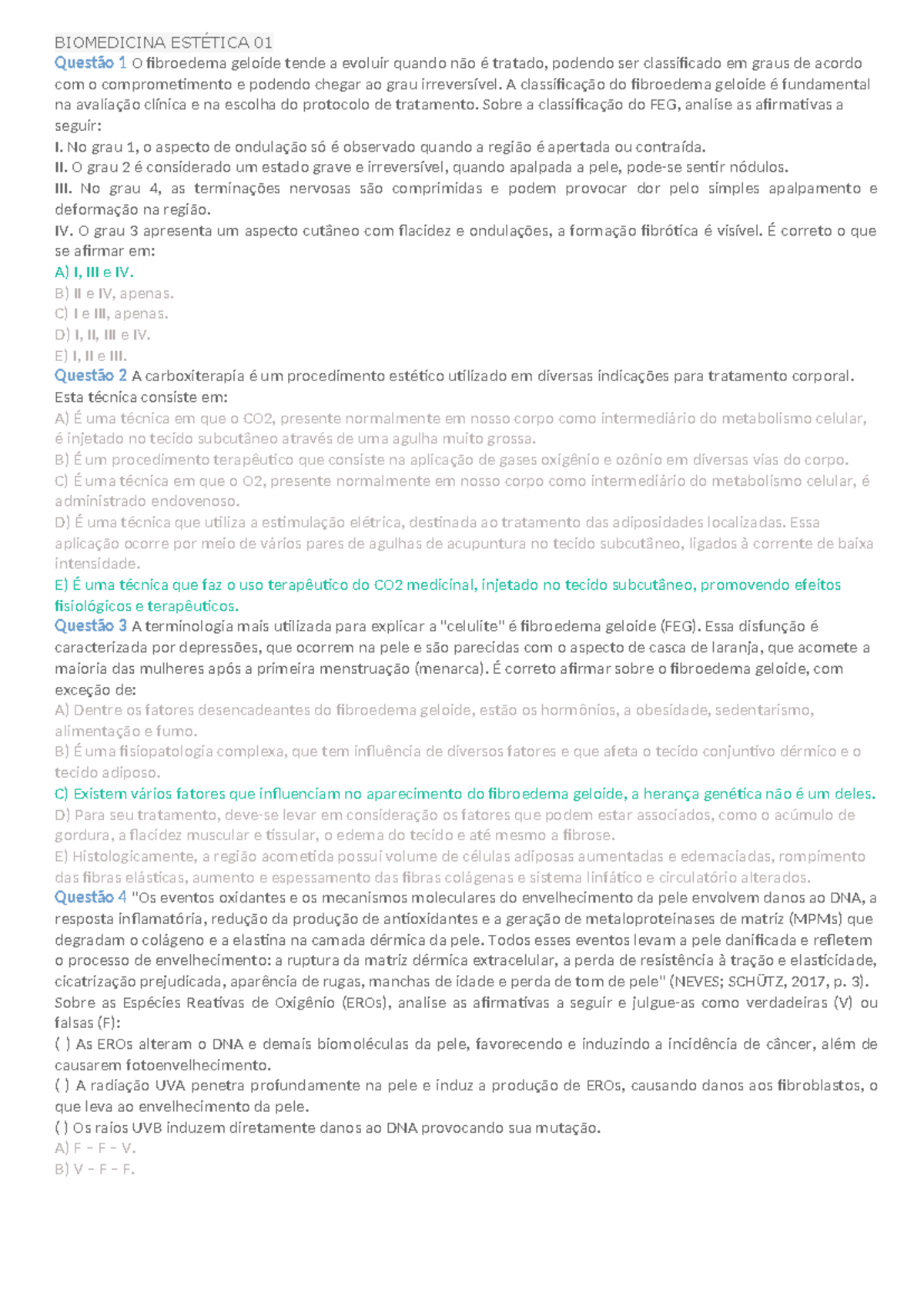 Classificação e Tratamento de Fibroedema Geloide na Biomedicina ...