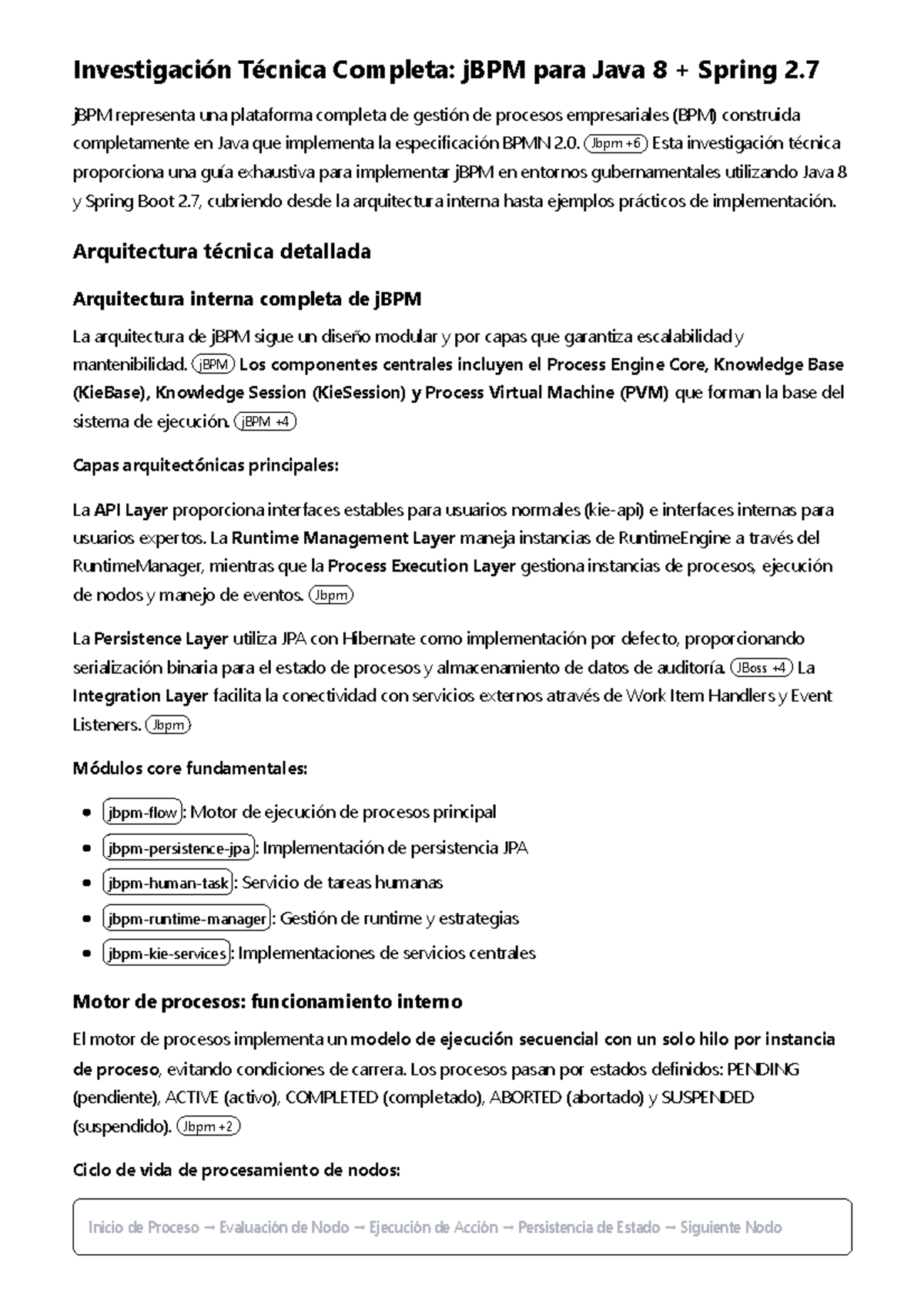 Guía Técnica Completa de jBPM con Java 8 y Spring Boot 2.7 - Studocu