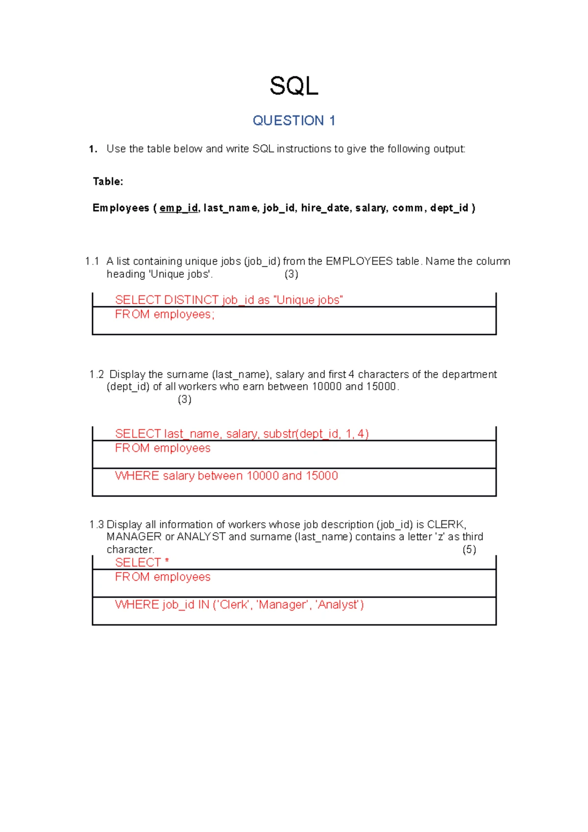 Practice 08 - Practice 08 Given the structure and contents of the Ch07_ConstructCo database ...