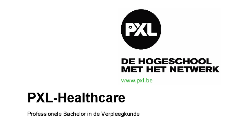 2324 Werkcollege: Anatomie van het Bloedvatenstelsel - Studocu