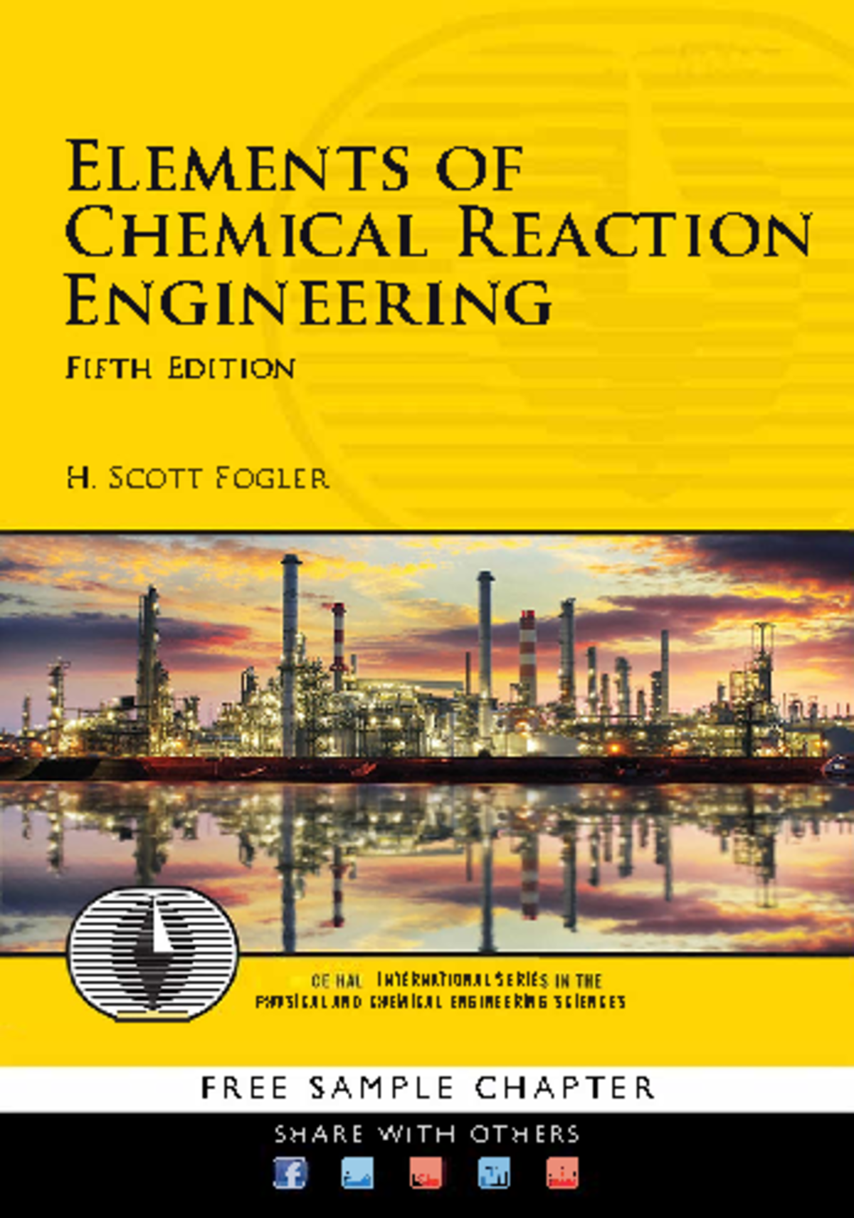 Chemical Reaction BOOK - ELEMENTS OF CHEMICAL REACTION ENGINEERING ...