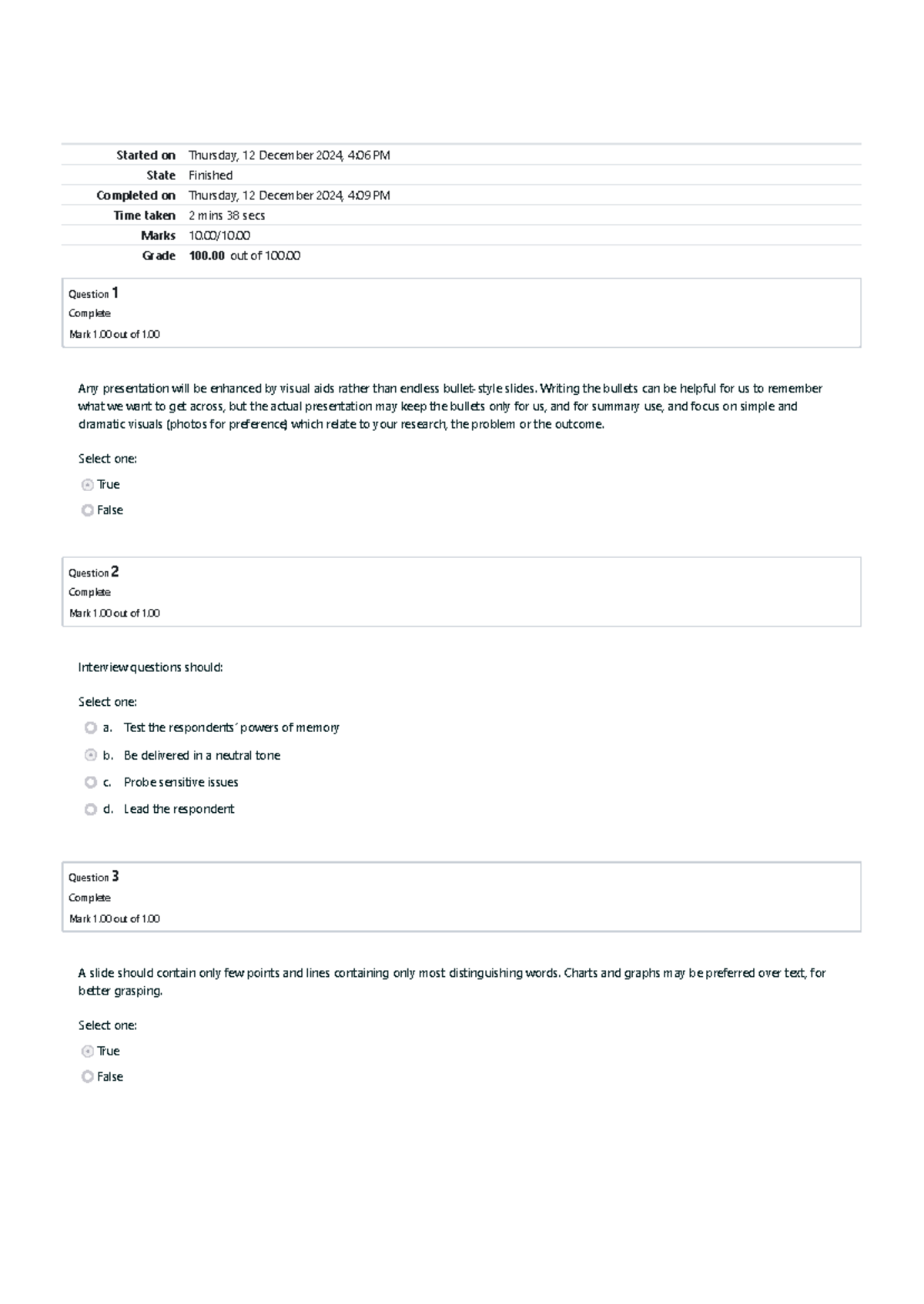 UGRD-BAMM6304A Business Research - Prefinal Q2 - Started on Thursday ...