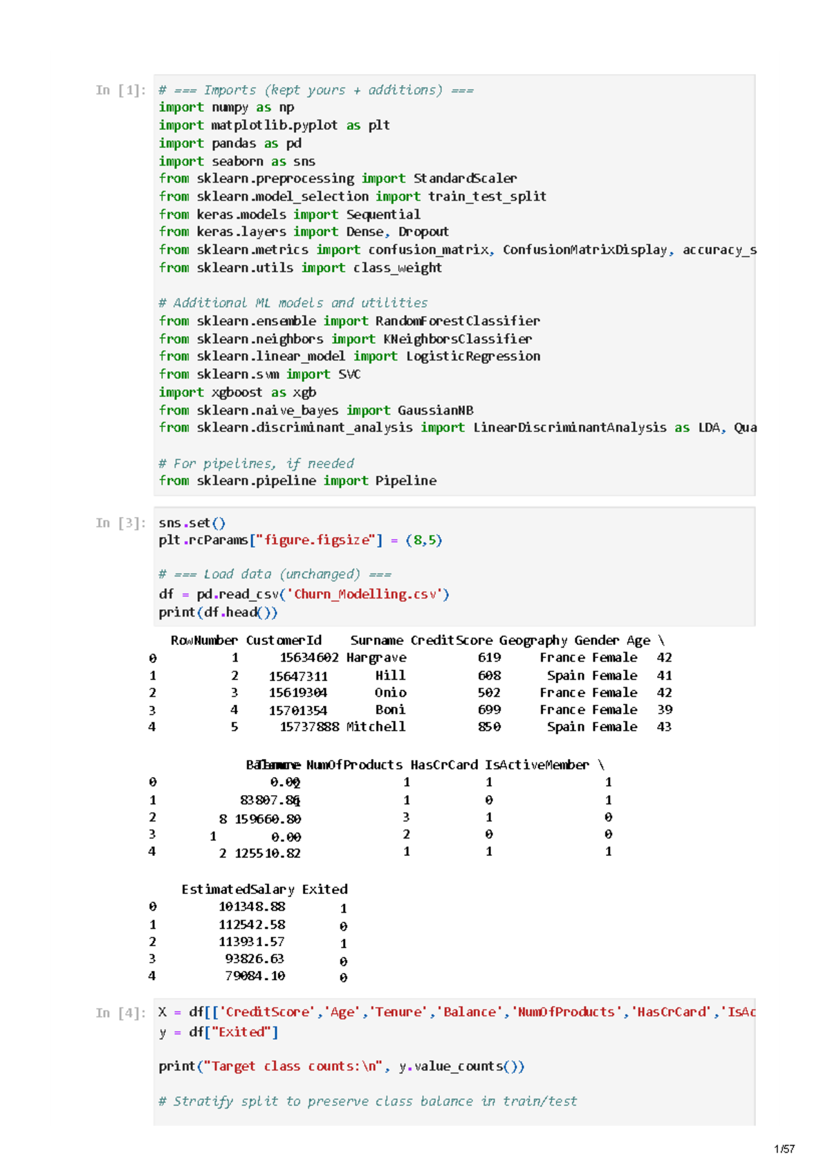 Machine Learning Model Evaluation and Comparison - Assign 3 - OOMD ...