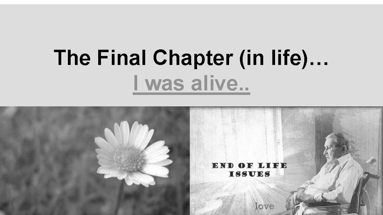 MAID, Euthanasia, and Grief: Perspectives on Dying in Canada (Final ...