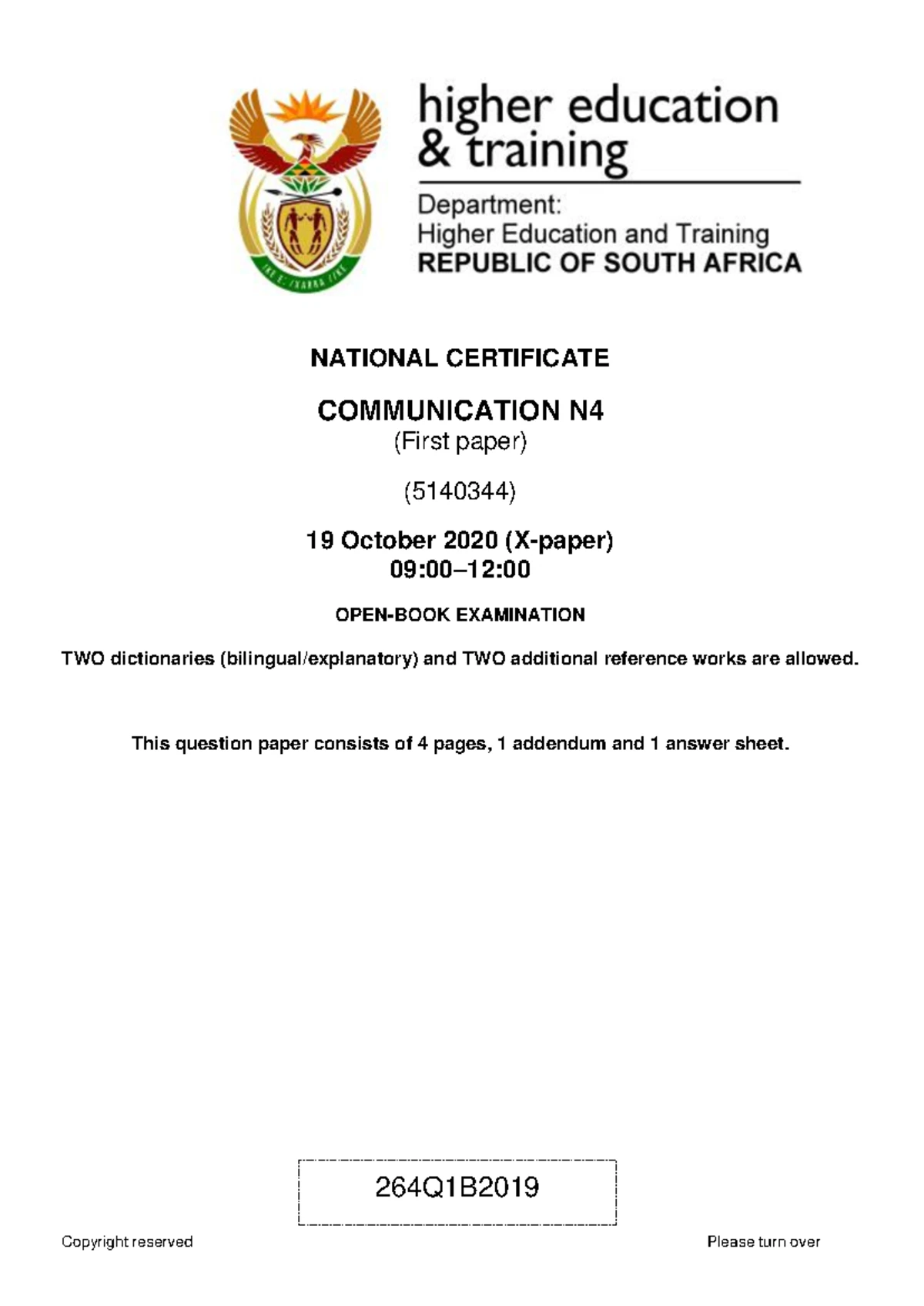 CFS N4 assigment 043245 - 0309170148089 SECTION A Question 1 Value ...