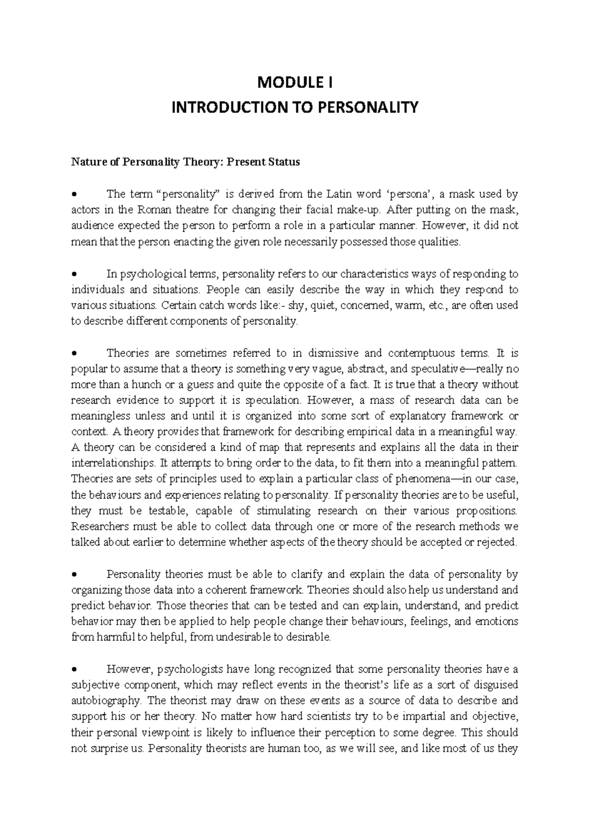 Personality Theory- Erickson, Freud, Maslow - Q1. Compare and contrast ...