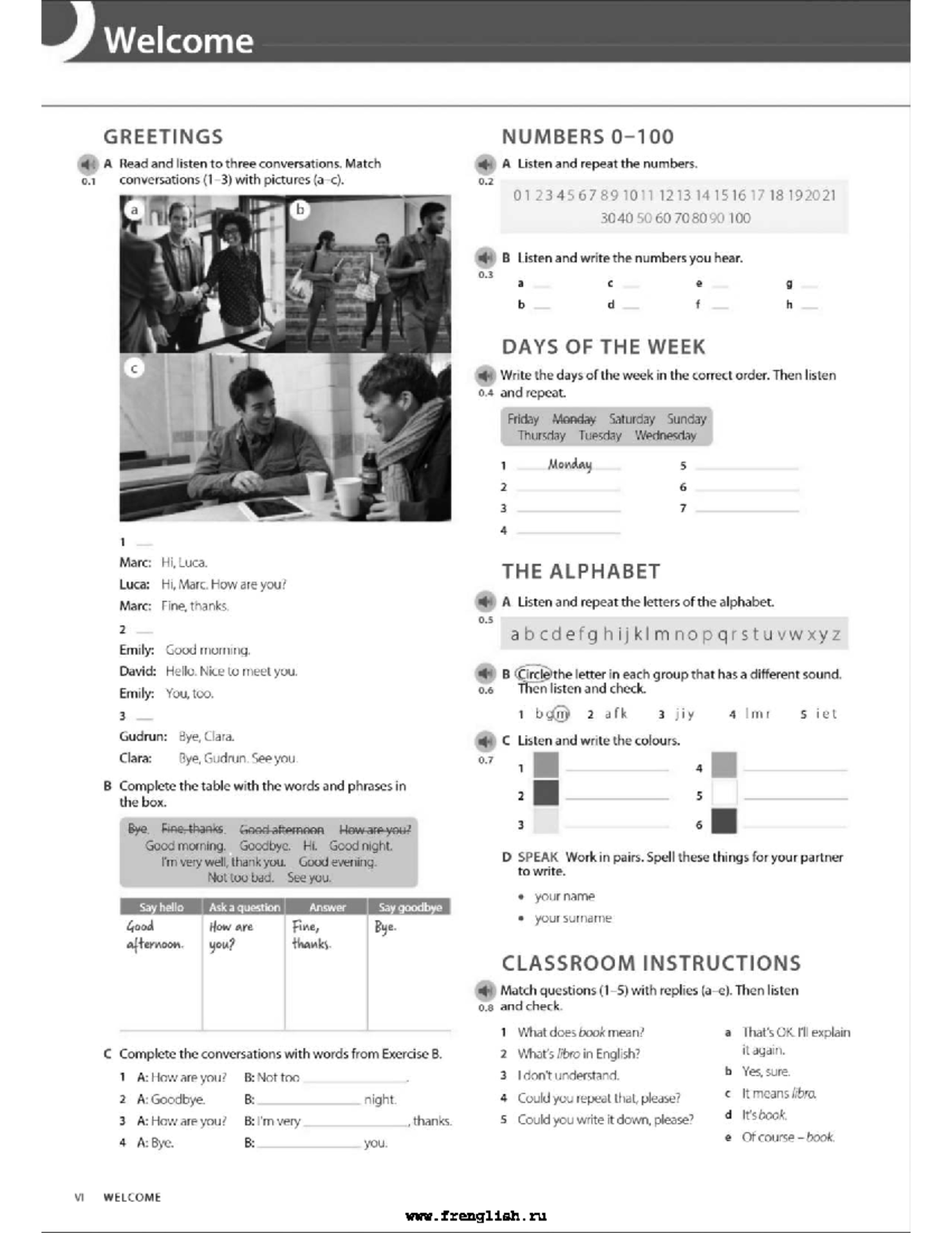Units 1 to 6 - Classroom Theory Notes for English Language Learning ...