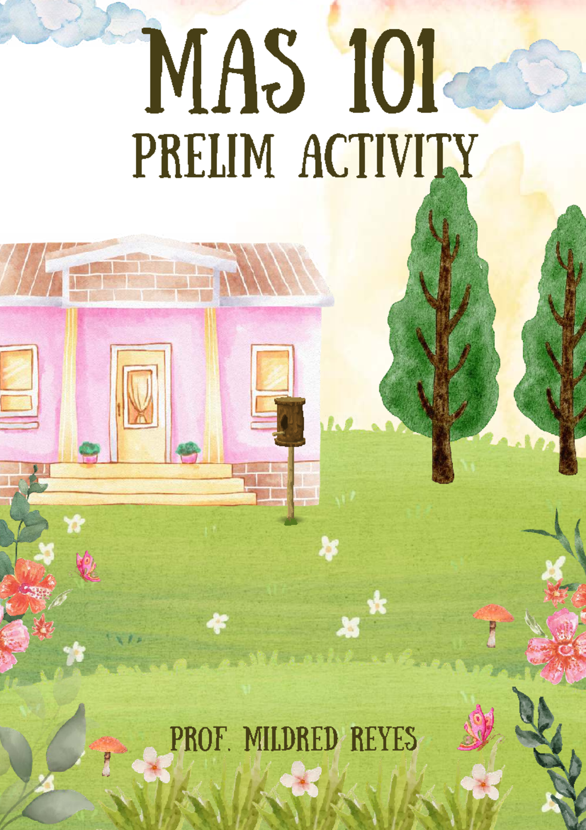 MAS 101 PRELIM ACTIVITY: Engaging & Interactive Teaching Insights - Studocu