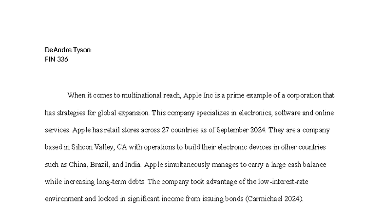 FIN 336 Final Project: Analyzing Apple's Global Expansion Strategies ...