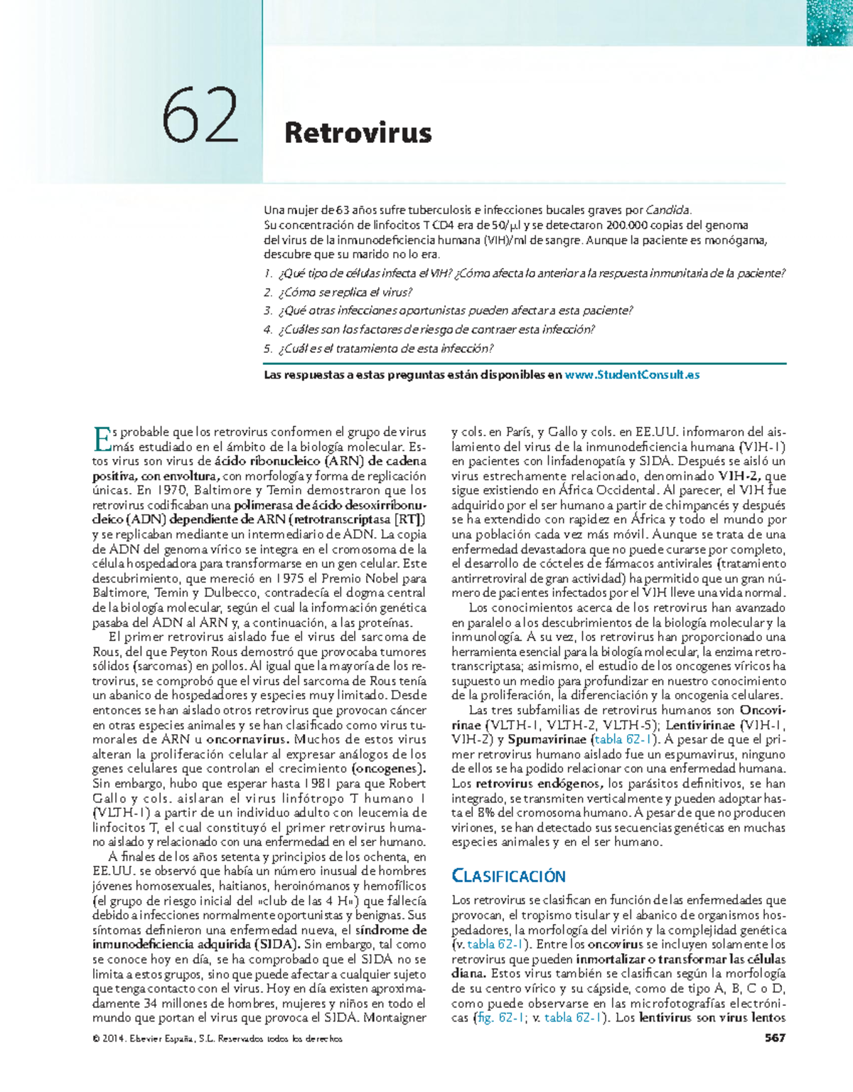 Seminario sobre Retrovirus y VIH: Implicaciones Clínicas y Tratamientos ...