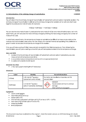 Data sheet AQA A-Level chemistry - IB/M/Insert to A-level Chemistry/E 8 ...