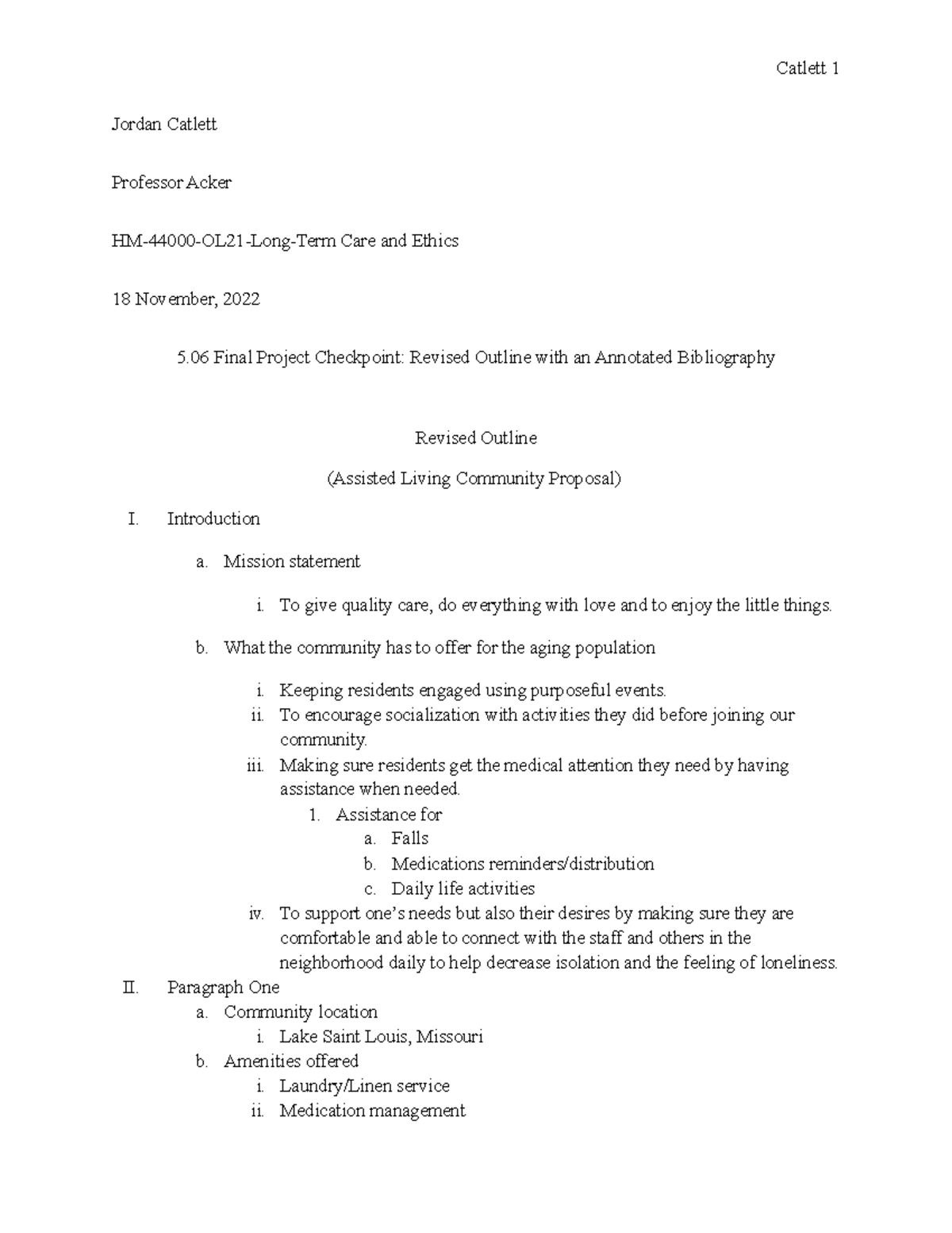 5.06 HM-44000-OL21 Final Project Checkpoint: Revised Outline ...