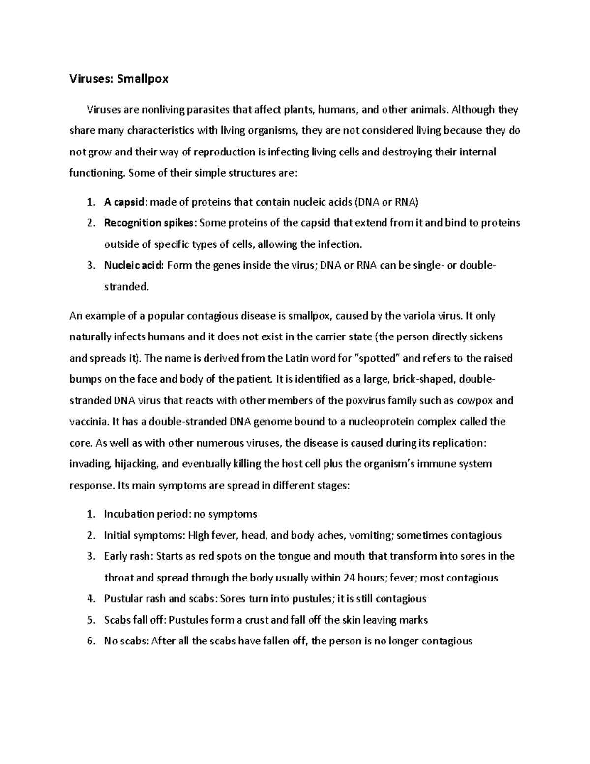 Diversity of Life: Study Notes on Viruses & Protists - Studocu