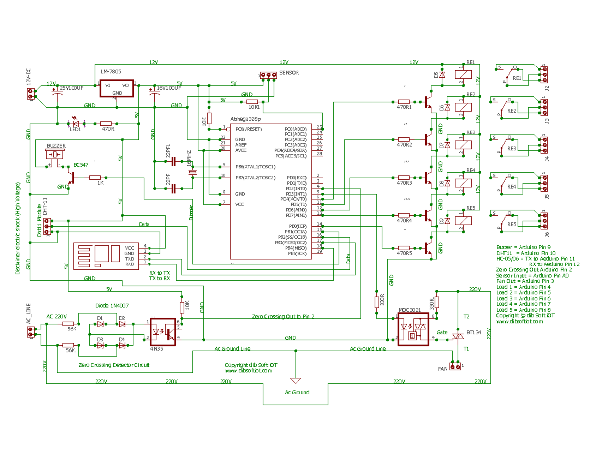 Circuit Diagram for D1 D2 D3 D4 2 4 4N35 AC Ground System - Studocu