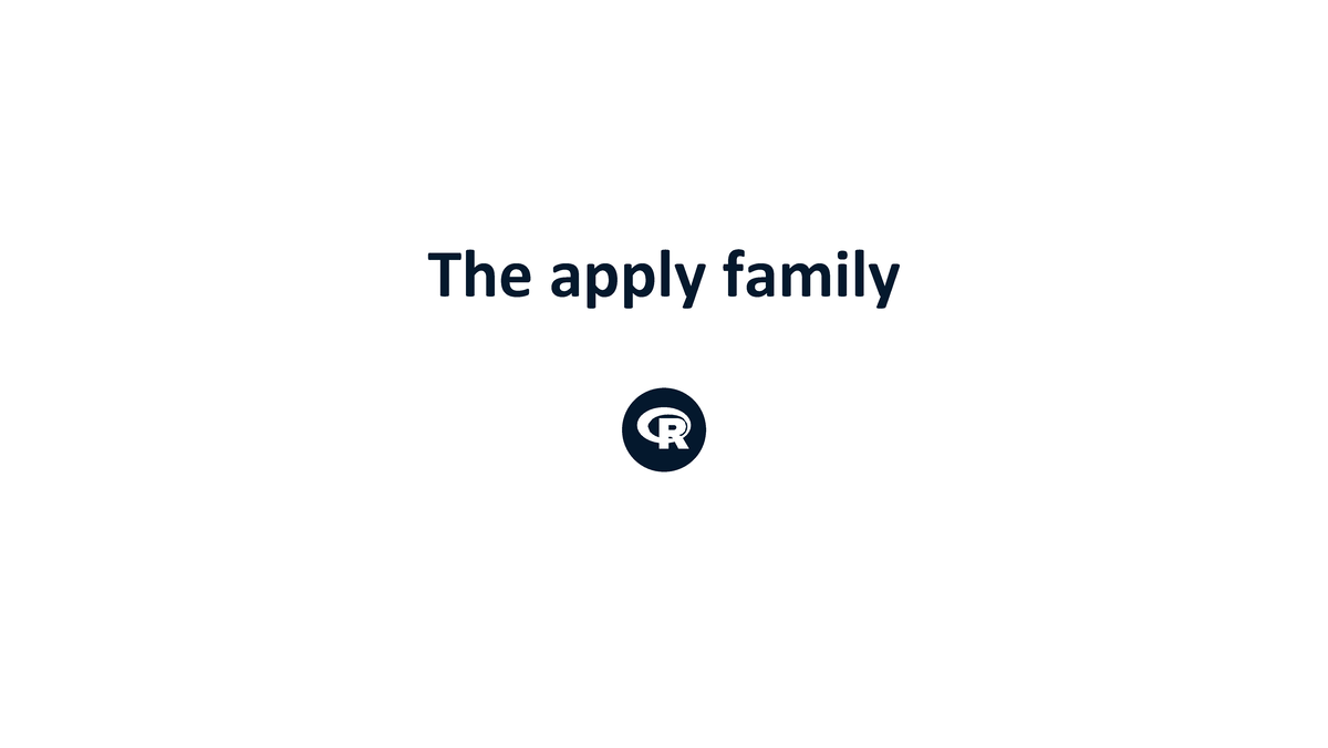 Bai 09 Apply family functions - The apply family Filip Schouwenaars ####### DataCamp Instructor ...