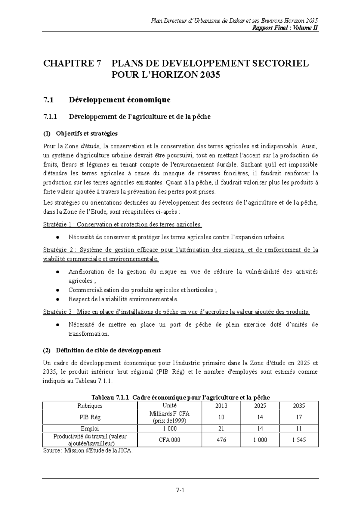 Eijr16003 DA5A52 Final Report: Sector Development Plans for 2035 - Studocu