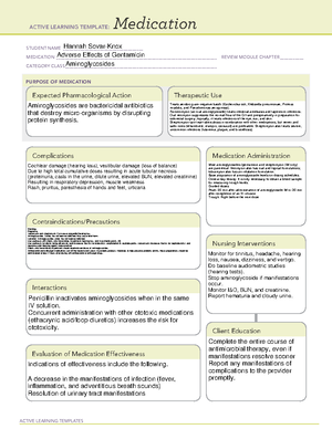 Contraindications for Receiving Propranolol - ACTIVE LEARNING TEMPLATES ...