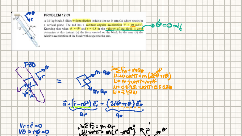 FBD Analysis Tutorial 6 - Oct. 30 (Engineering Mechanics) - Studocu