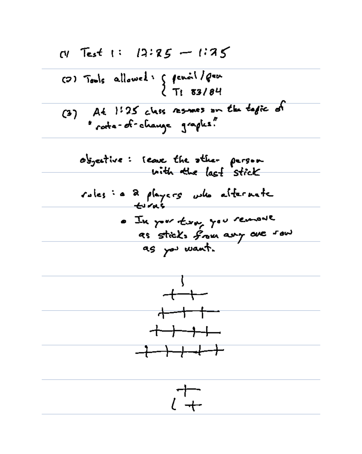 Calculus 11 Test 2: Rates of Change and Derivative Concepts - Studocu