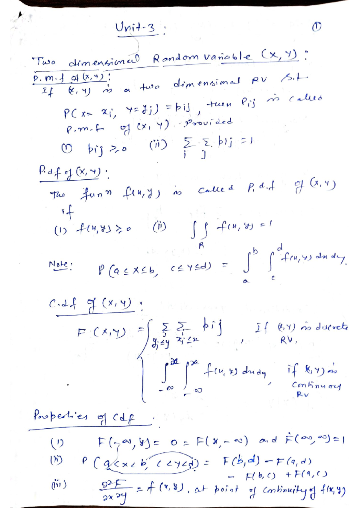 Probability Concepts and Applications - UNID-3 D Notes - Studocu