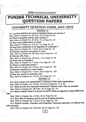 Revised BTech CSE 2023 - syllabus - IK Gujral Punjab Technical University, Kapurthala B. Tech ...