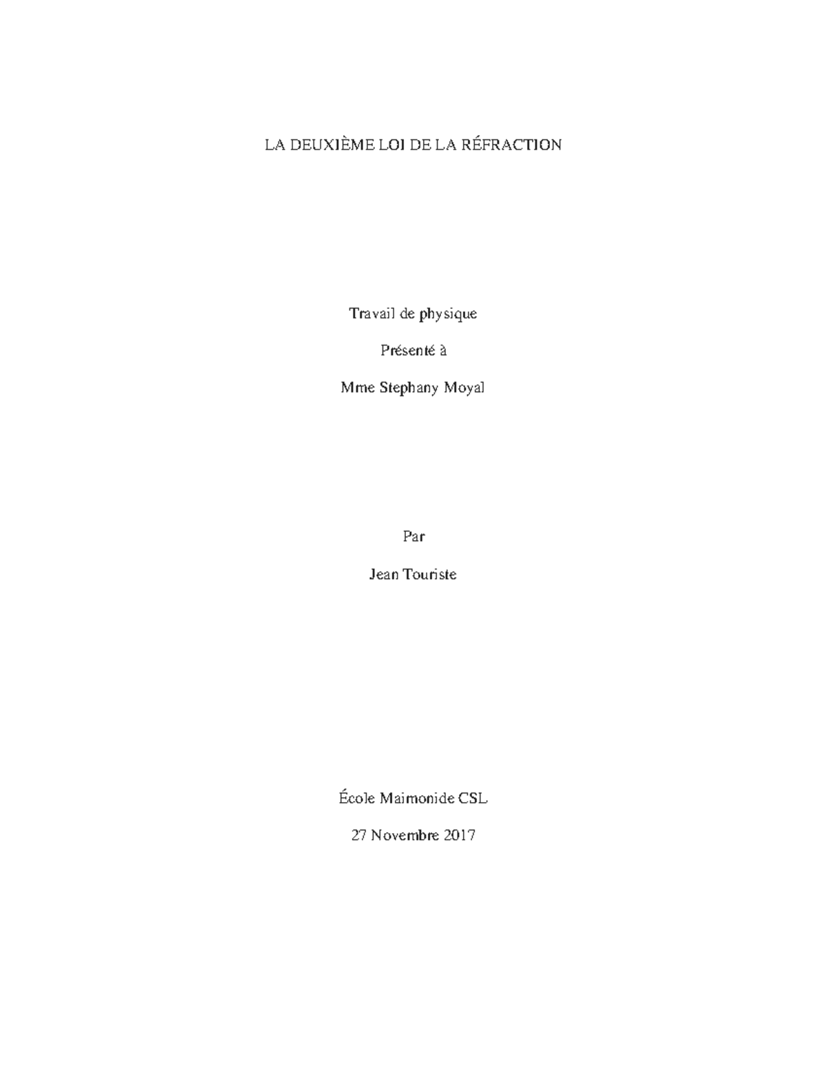 Exemple De Rapport De Laboratoire De Physique Bac 2023 Spécialité