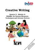 Creative Writing – Quarter 2, Module 5 - Creative Writing Quarter 2 ...