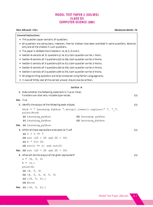 Digital technologies Python Reference Sheet - Digital technologies ...