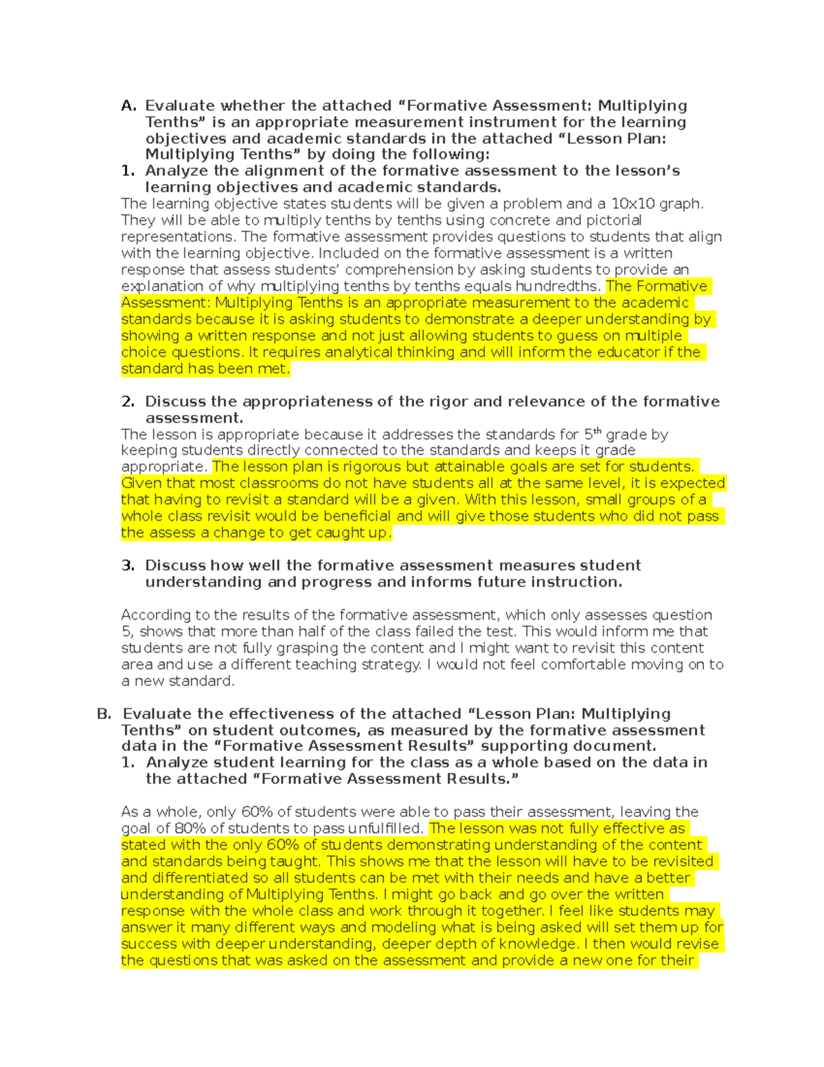 KOM2 T3 - Evaluation of Formative Assessment & Lesson Plan on ...